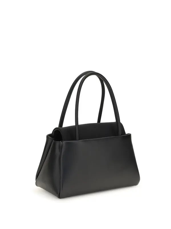 Prada Top Handle Bag With Triangle Logo