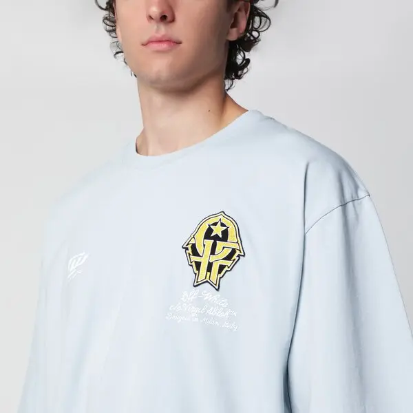 Off-White Light T-shirt With Logo Prints