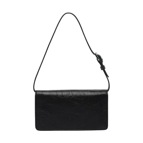 Fendi Tube Wallet On Chain - Black
