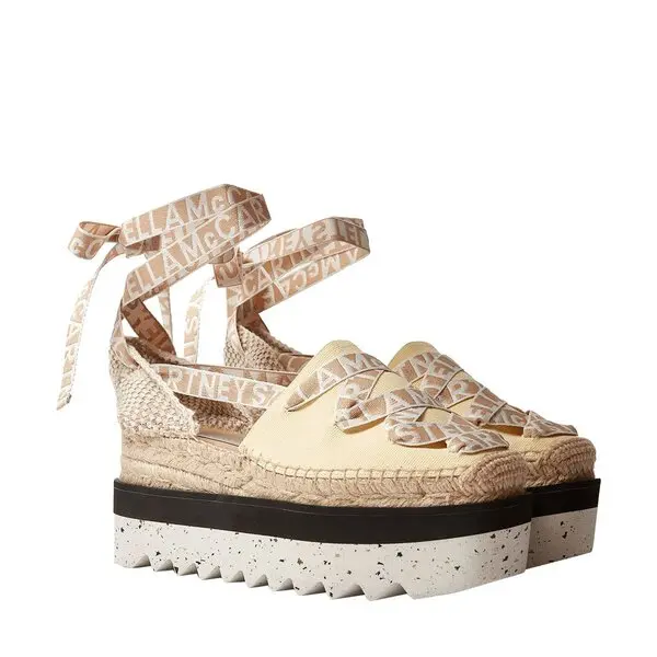 Stella McCartney Gaia Espadrilles - Cream