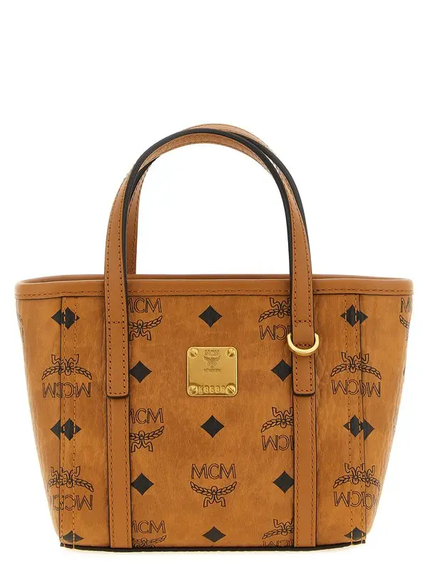 Mcm Toni' X-mini Shopping Bag - Brown