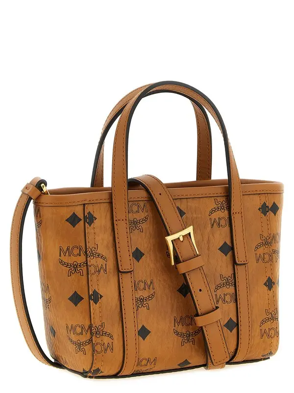 Mcm Toni' X-mini Shopping Bag - Brown