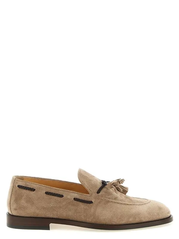 Brunello Cucinelli Nappi Moccasins - Brown