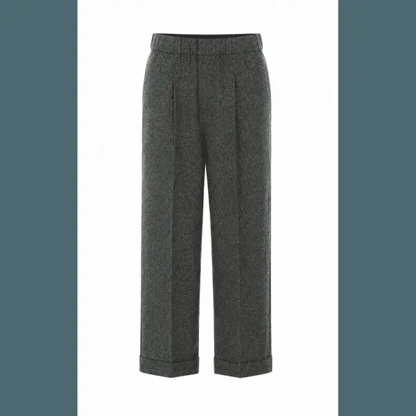 Brunello Cucinelli Straight-leg Trousers - Gray