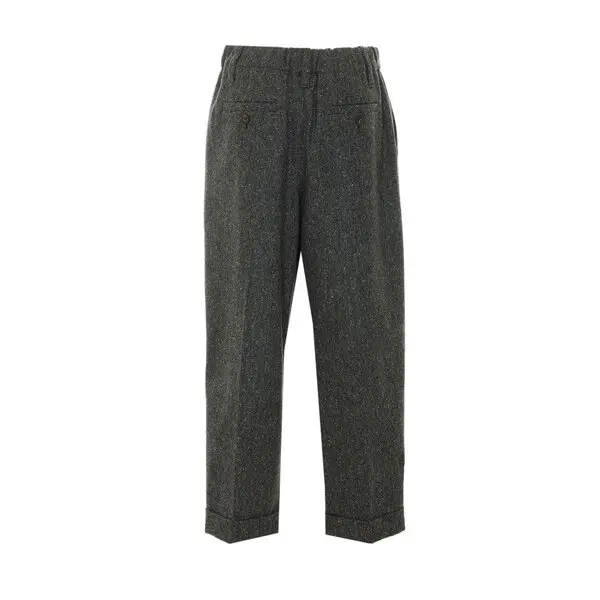 Brunello Cucinelli Straight-leg Trousers - Gray