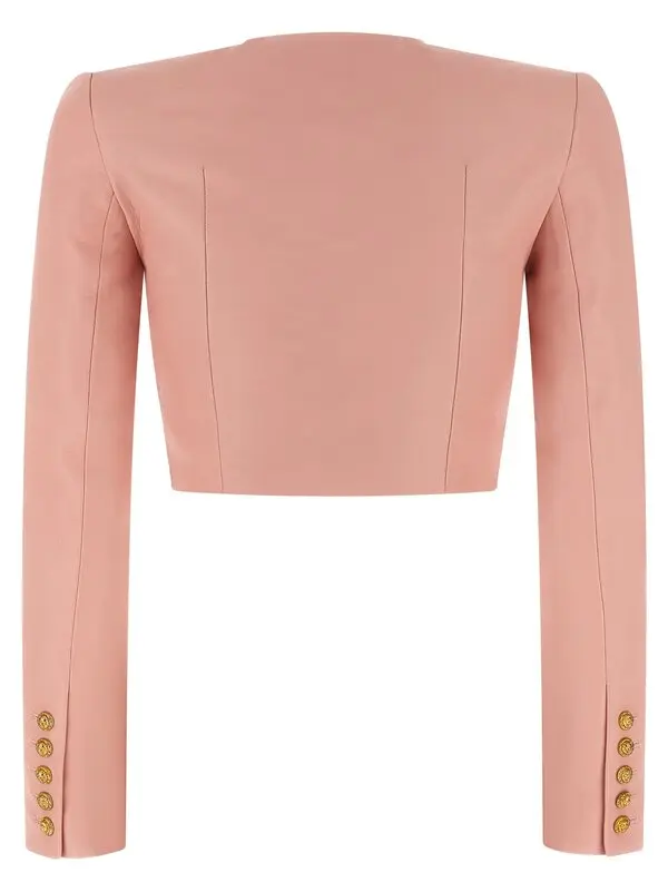Balmain Testa Di Leone' Bolero Blazer