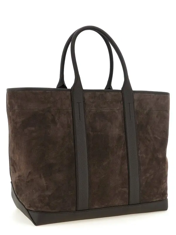 TOM FORD Suede Shopping Bag