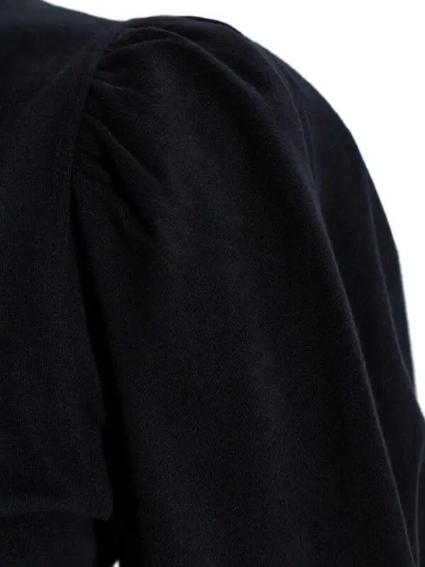 Isabel Marant Étoile Mylda Cotton Dress With Gathered Details - Black