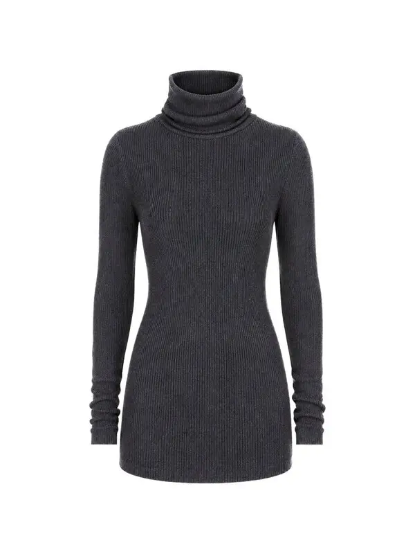Rick Owens Wool Turtle-neck Sweater - Multicolor