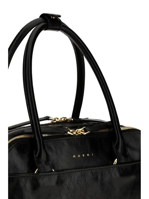Marni Boxyne Handbag - Black