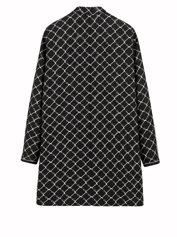 Gucci Printed Silk Dress - Black