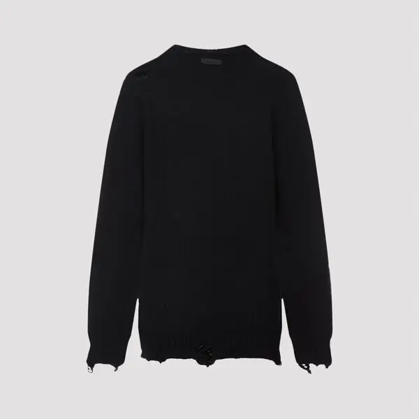 Moschino Smile Cropped Sweater