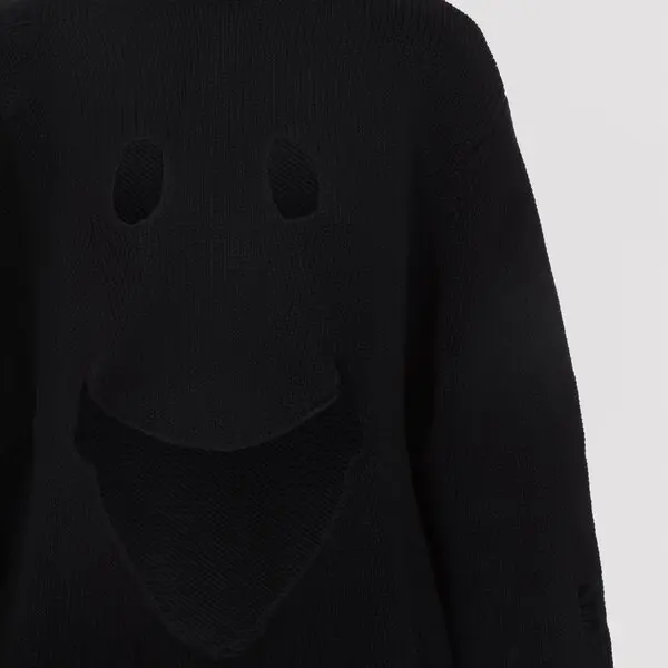 Moschino Smile Cropped Sweater