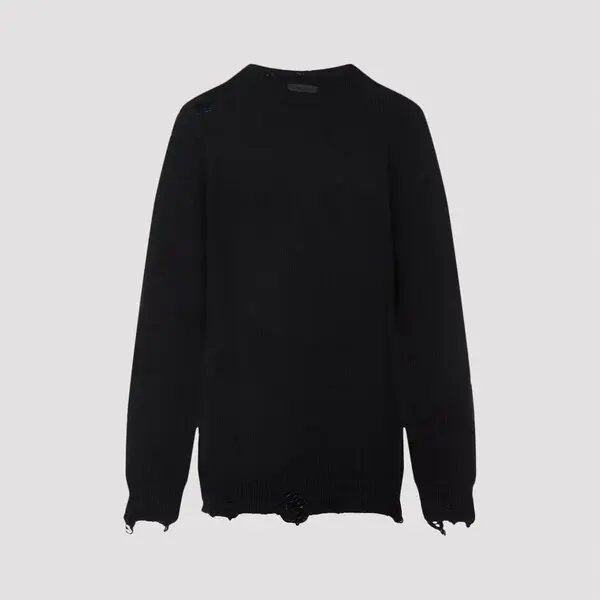 Moschino Smile Cropped Sweater