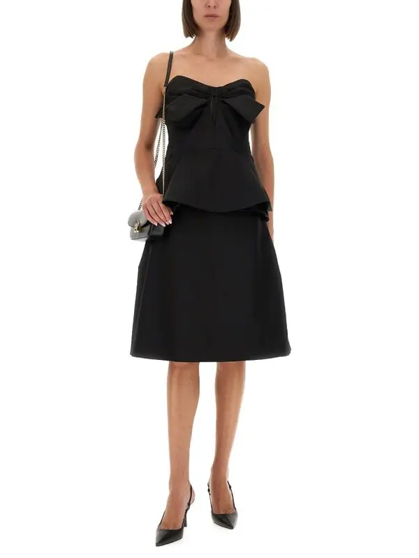 Alexander McQueen Flared Midi Skirt