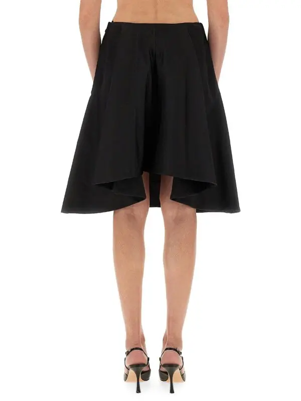 Alexander McQueen Flared Midi Skirt