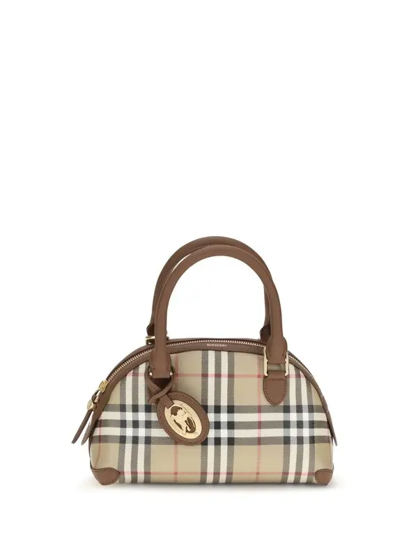 Burberry Mini Primrose Top Handle Bag - Cream