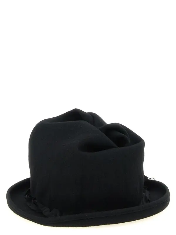 Yohji Yamamoto Wool Hat - Black