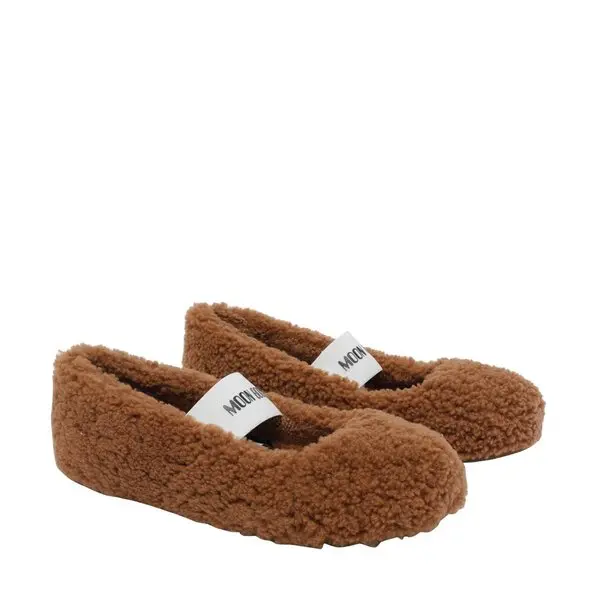 Moon Boot Shearling Flats