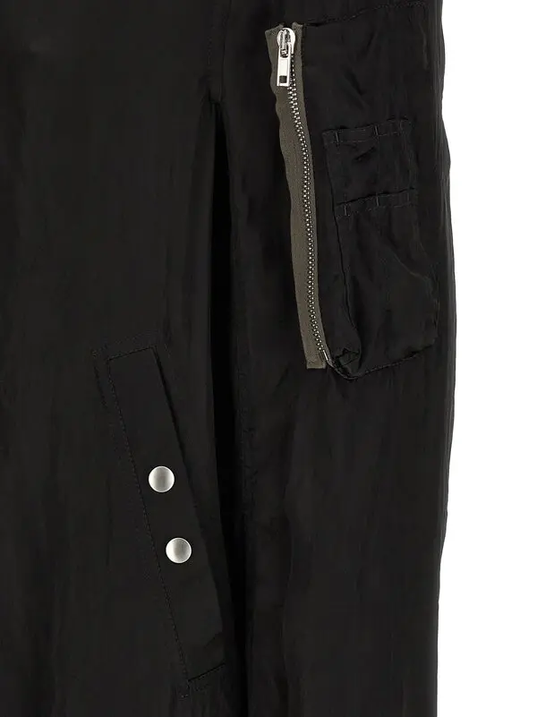 Rick Owens Classic Flight' Bomber Jacket - Black