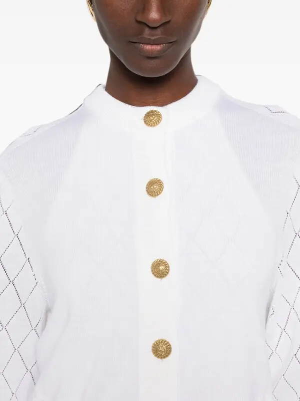 Balmain Wool Cardigan
