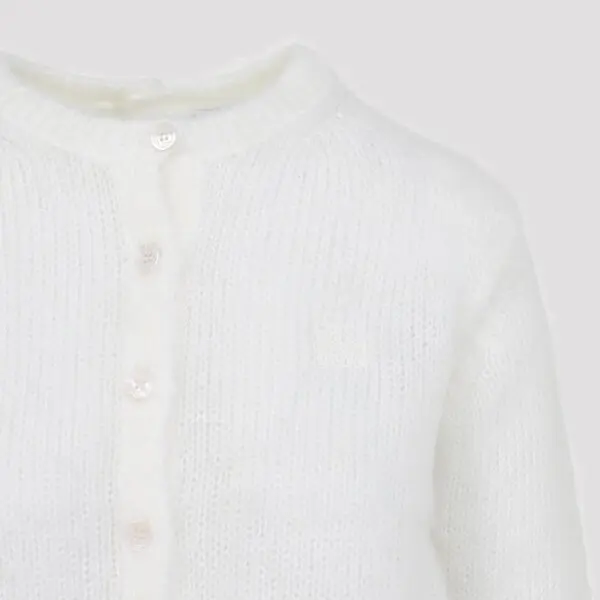 Loewe Mohair Cardigan - White