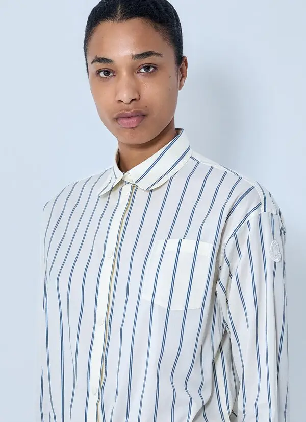 Moncler Striped Cotton Shirt