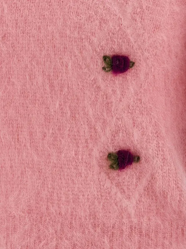 Alessandra Rich Carded Mohair' Sweater