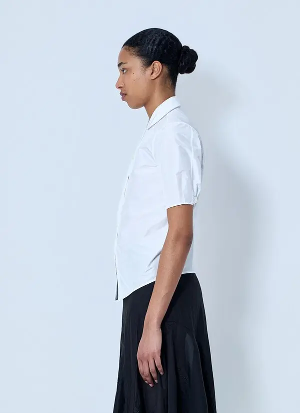 JIL SANDER Cotton Poplin Shirt - White