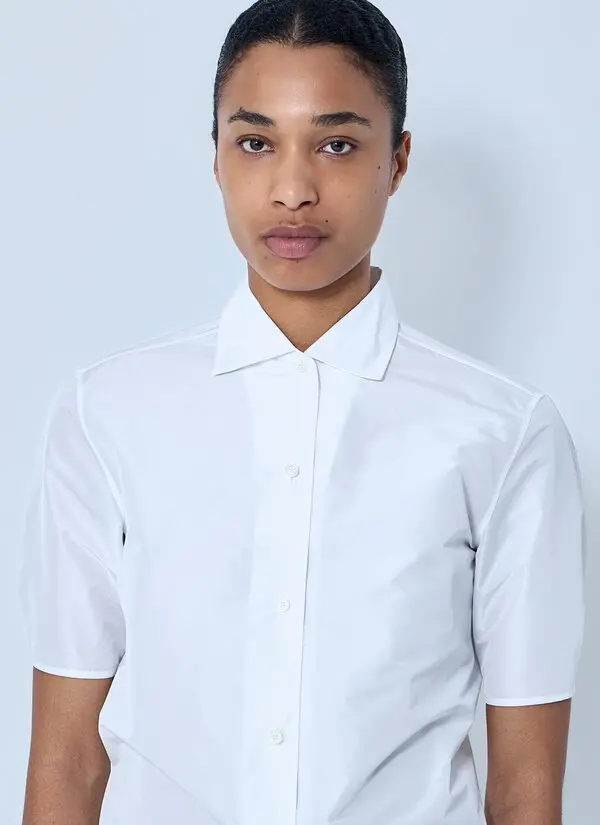JIL SANDER Cotton Poplin Shirt - White