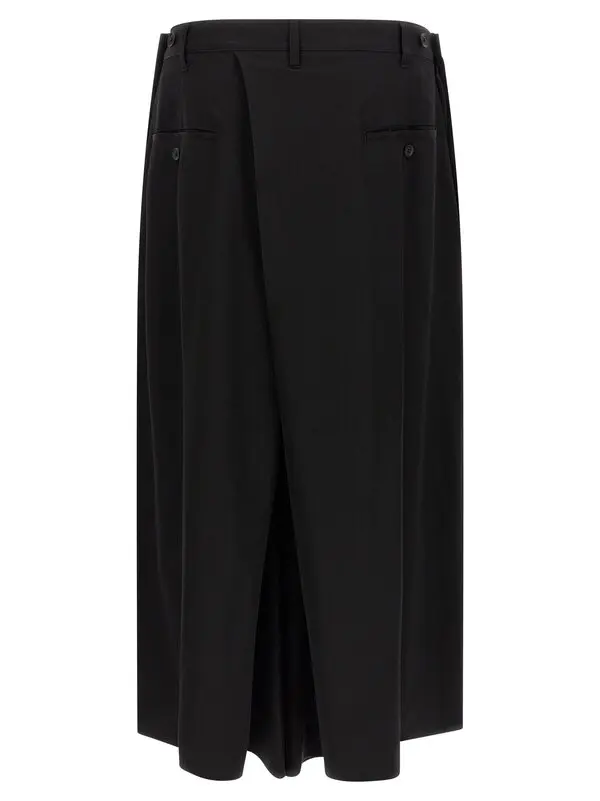 Yohji Yamamoto Wool Hakama Trousers