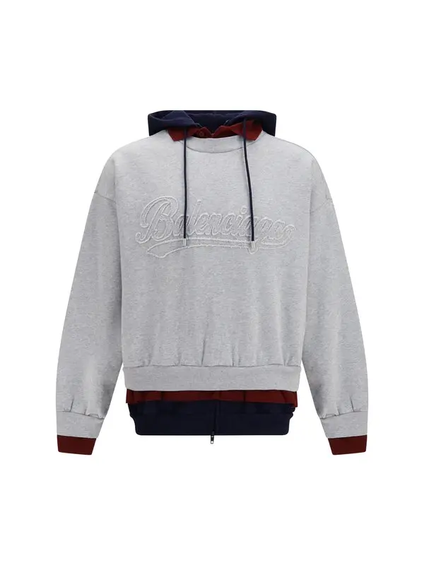 Balenciaga Three-layer Hoodie - Multicolor