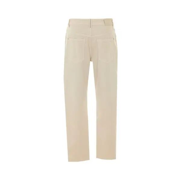 Brunello Cucinelli Straight Leg Jeans - White
