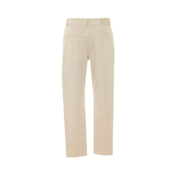 Brunello Cucinelli Straight Leg Jeans - White
