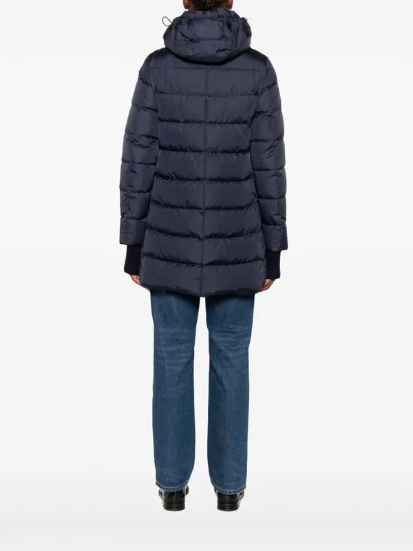 Herno A-shape Midi Down Jacket - Multicolor