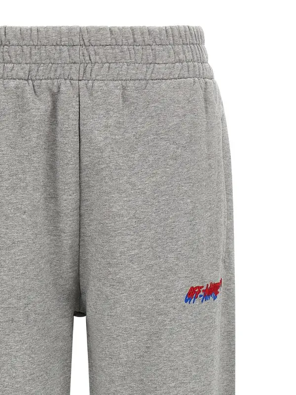 Off-White Logo Embroidery Joggers