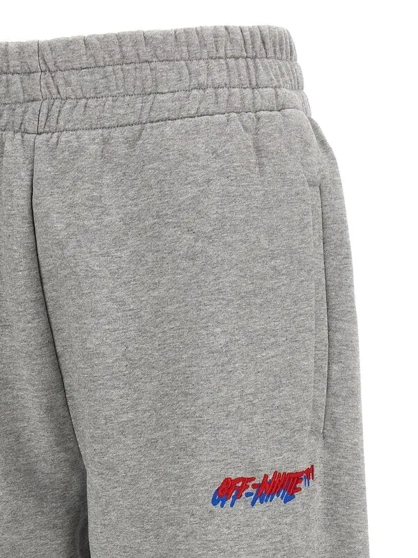 Off-White Logo Embroidery Joggers