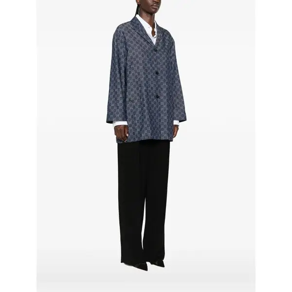 Gucci Gg Supreme Denim Jacket