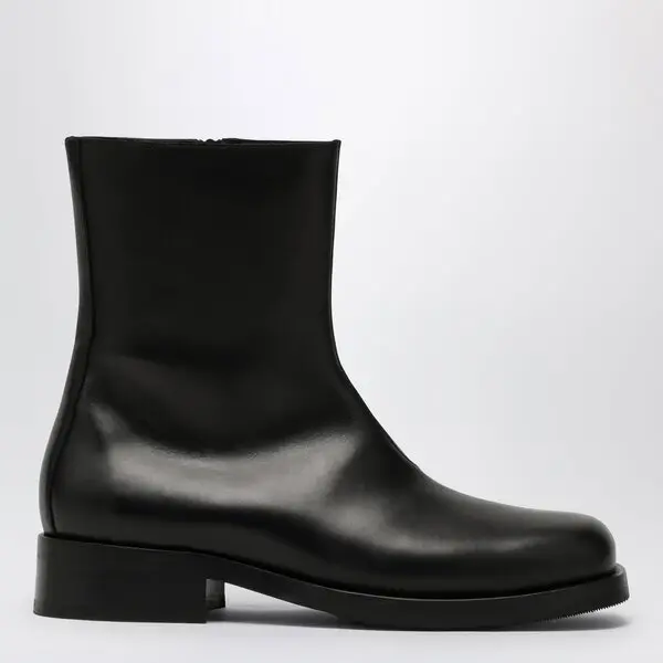 Our Legacy Leather Ankle Boot - Black