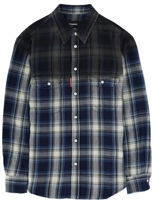 Dsquared2 Canadian Vintage Shirt - Blue