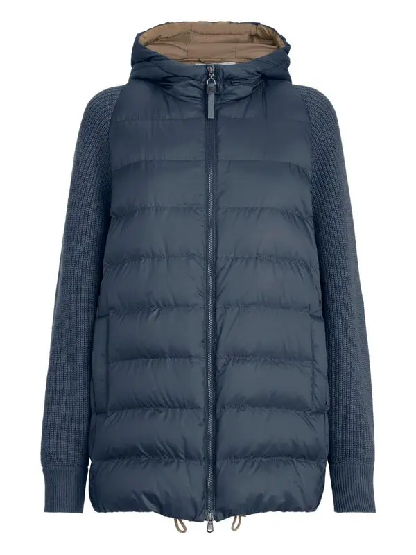 Brunello Cucinelli Nylon Midi Down Jacket