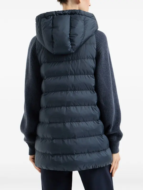 Brunello Cucinelli Nylon Midi Down Jacket