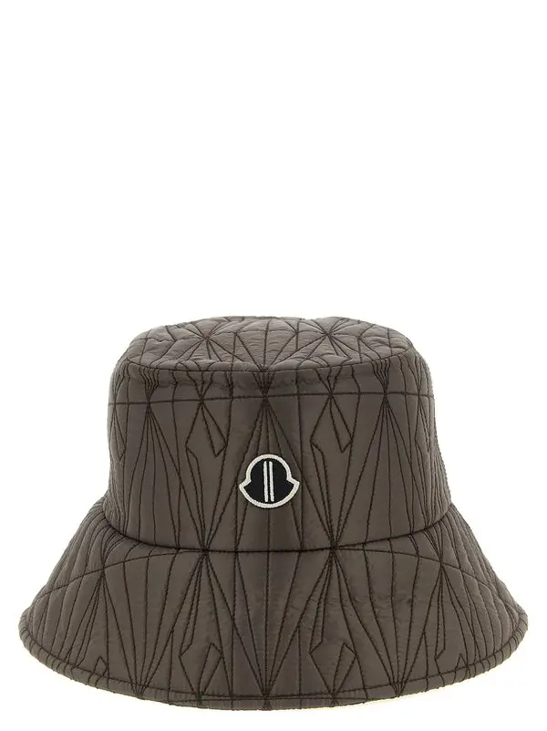 Rick Owens Quilted Bucket Hat - Brown
