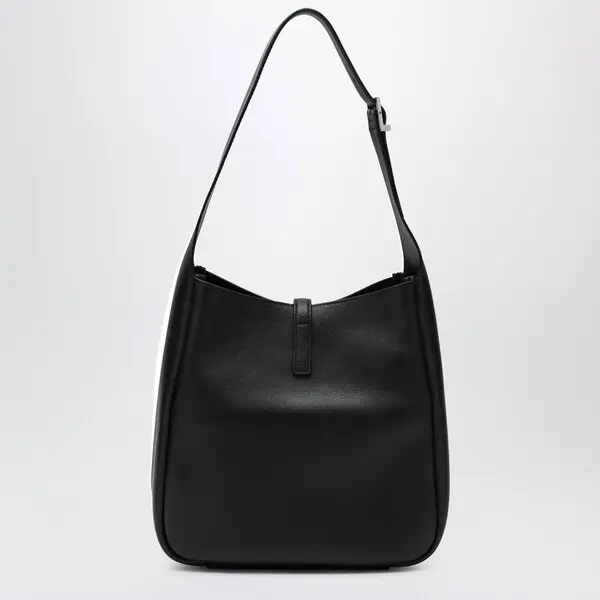 Saint Laurent Small Le 5 Ã€ 7 Leather Bag - Black