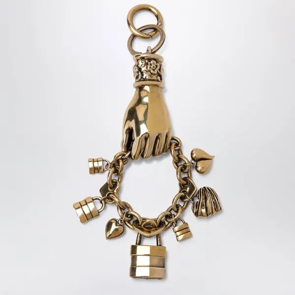 Chloé Symbols Hand & Heart Bag Charm