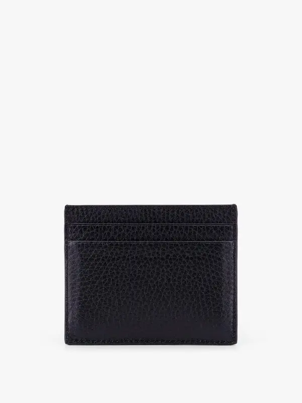 Valentino Garavani Leather Card Holder With Stud Detail - Multicolor