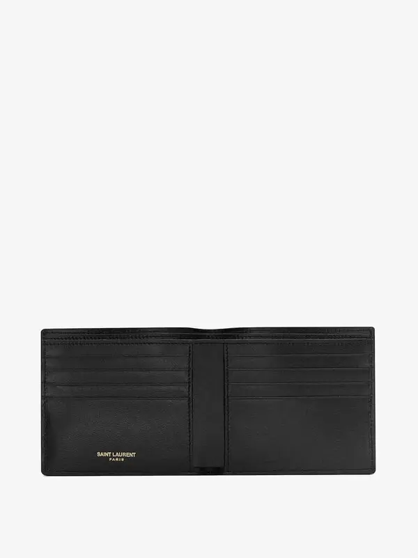 Saint Laurent Leather Wallet - Multicolor