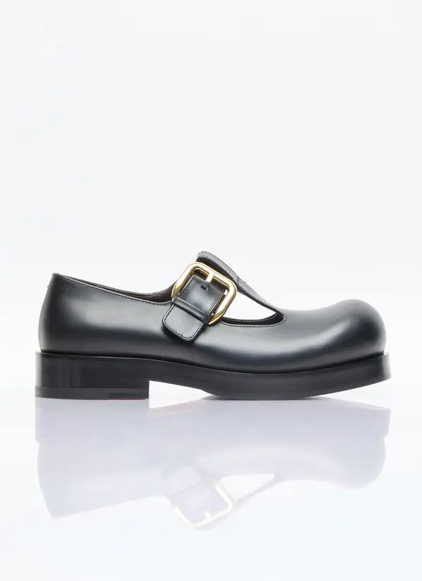 Bottega Veneta Helium Mary-jane Shoes - Black