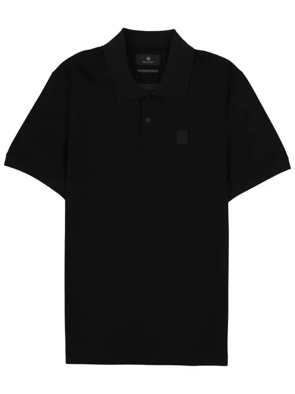 Belstaff Polo Steel Con Patch Logo