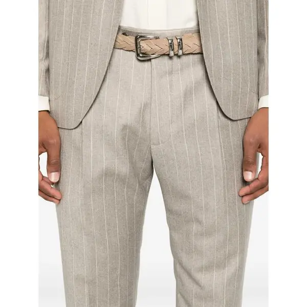 Tagliatore Grey Suits Single Breasted Suits - Gray